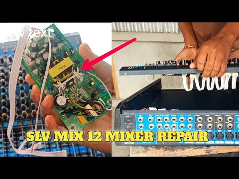 SLV MIX 12 MIXER REPAIR 😔 VIDEO - YouTube