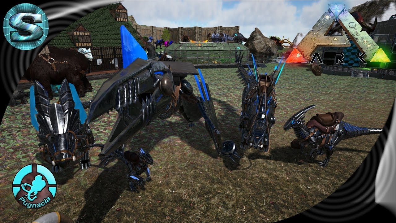 BIONIC DINOSAURS! S2E28 - Pugnacia ARK: Survival Evolved - YouTube