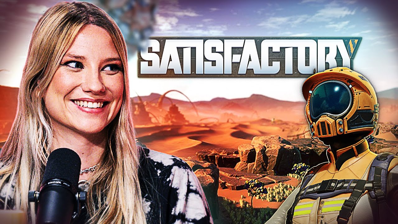 On découvre la satisfaction du convoyeur // Satisfactory - YouTube