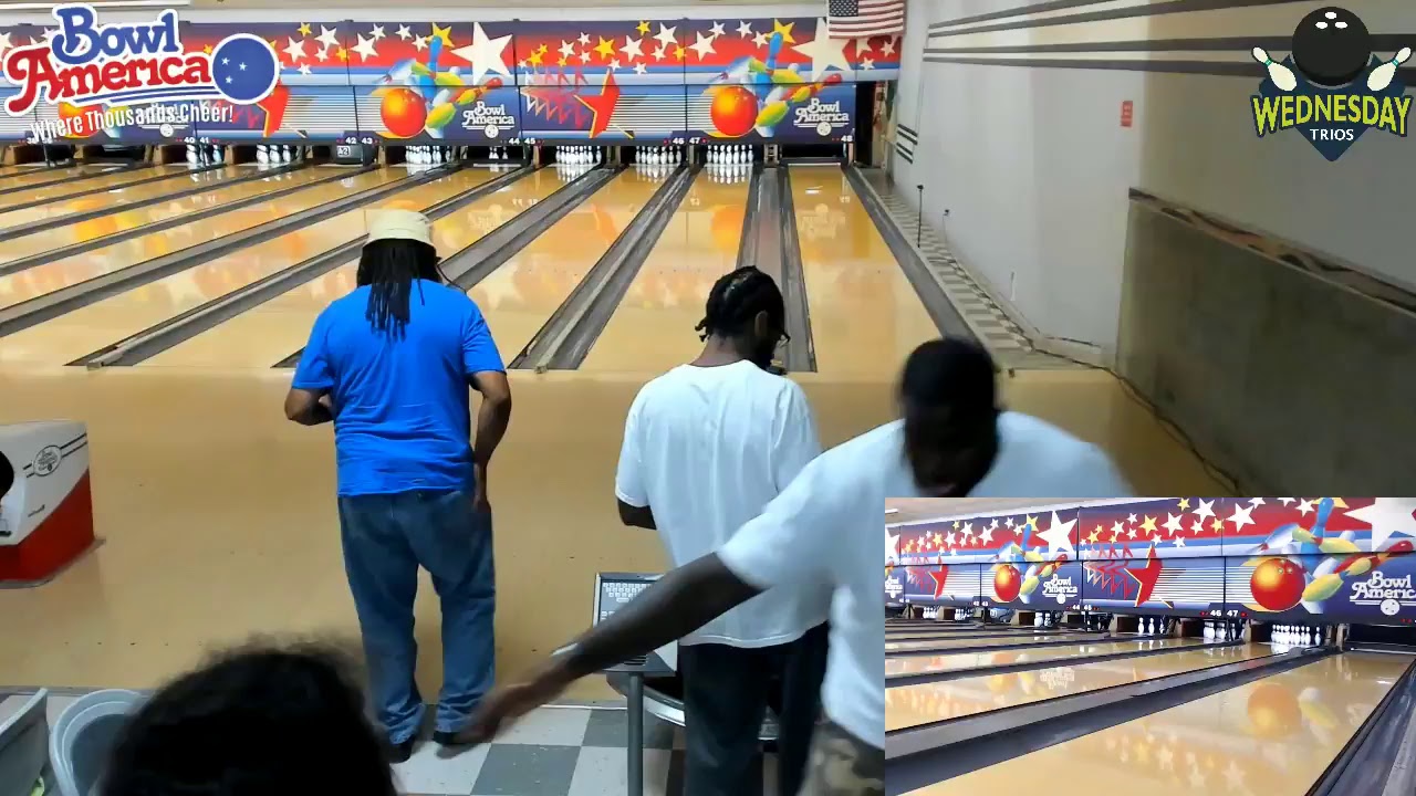 Bowl America Dranesville - Wednesday Trios League Week 5 - YouTube