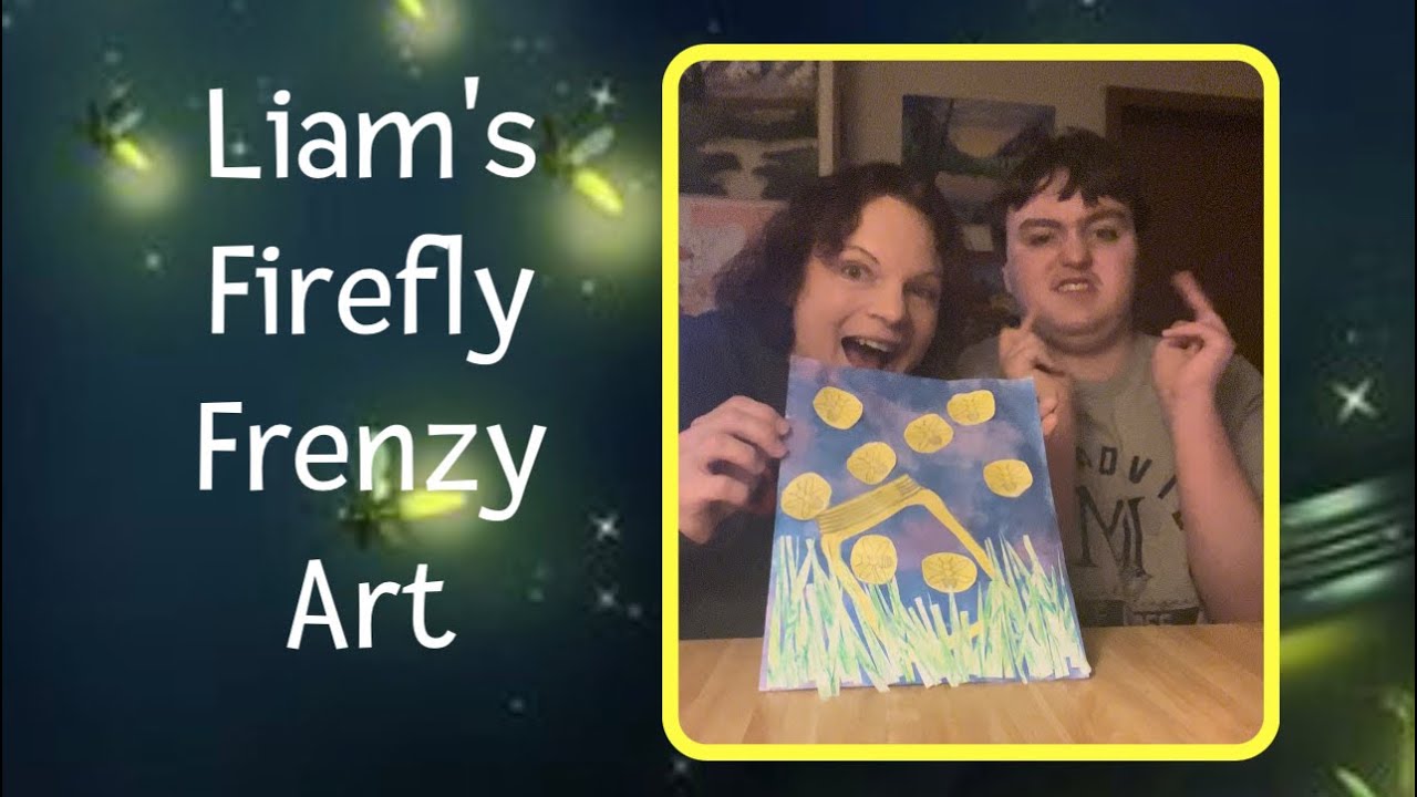 Liam’s Firefly Frenzy Craft - YouTube