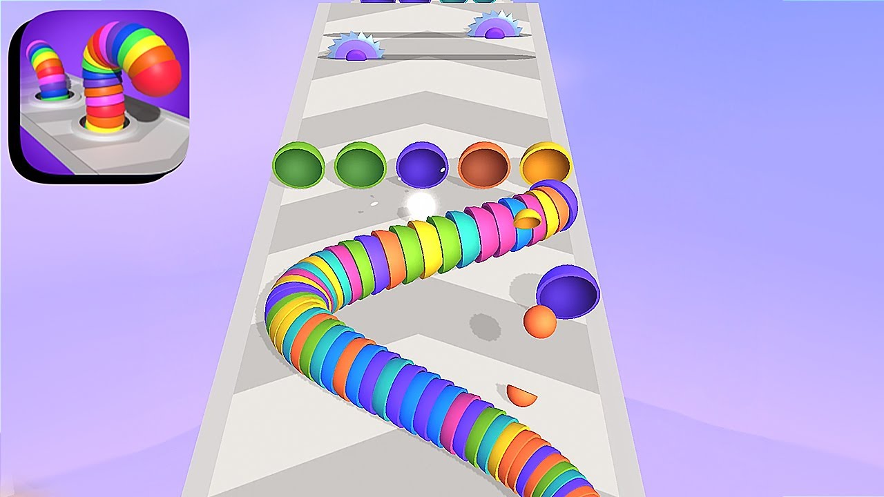 Sluggy Run - All Levels Gameplay Android,ios (Levels 116-118) - YouTube
