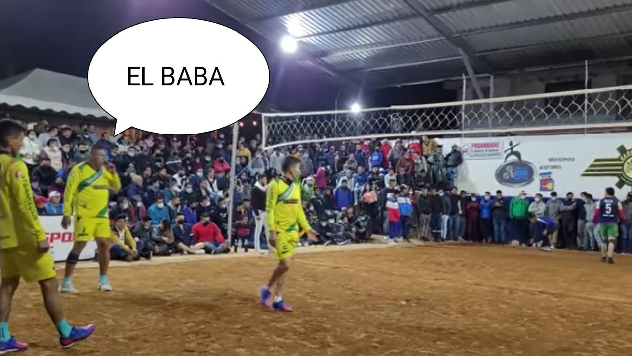 EL PARTIDO INMORTAL/EL BABA VS EMERSON PARTIDAZO LO MEJOR DEL ECUAVOLEY ...