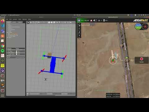 Camera added to drone in Gazebo - YouTube