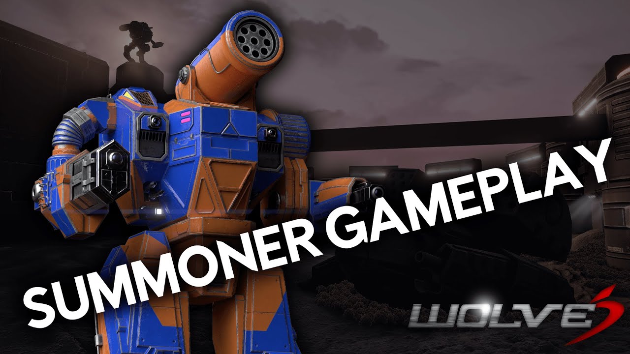 Summoner Gameplay Demo! | Wolves, The Fan-made Mechassault Game - YouTube