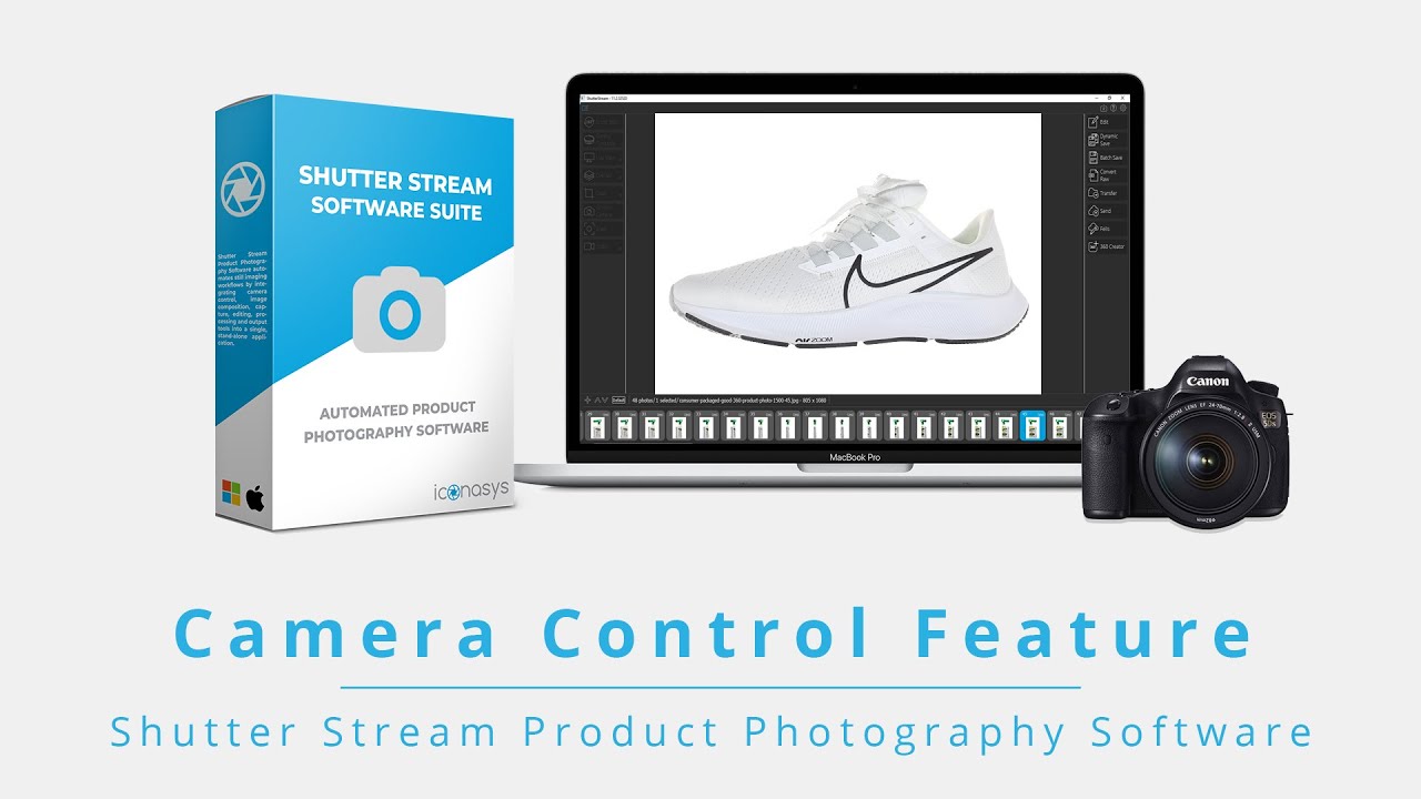 Camera Control - Shutter Stream Product Photography Software - YouTube