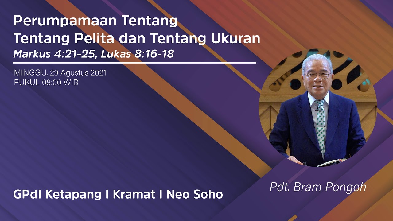 Ibadah Online Gereja Pantekosta di Indonesia - 29 Agustus 2021 || GPdI ...