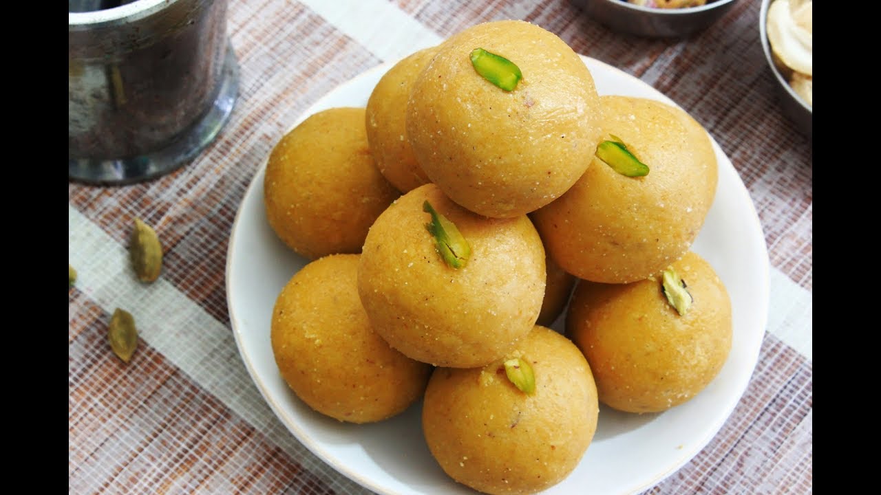 How to make perfect besan ladoo | gram flour ladoo - YouTube