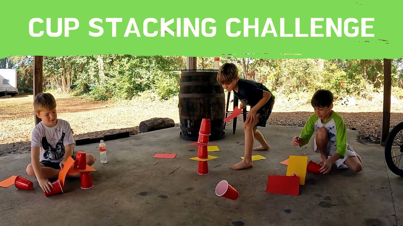 This Cup Stacking Challenge Was So Hard! 😰 - YouTube