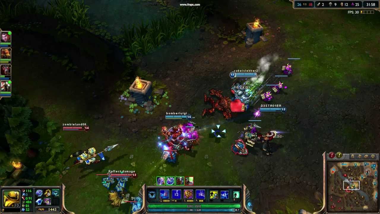 leugue of legends pantheon ult s3 - YouTube