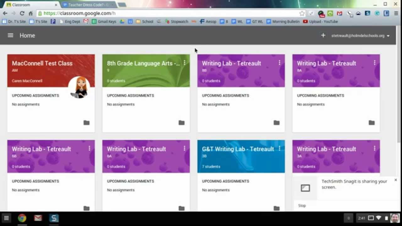Google Classroom - Introduction! - YouTube