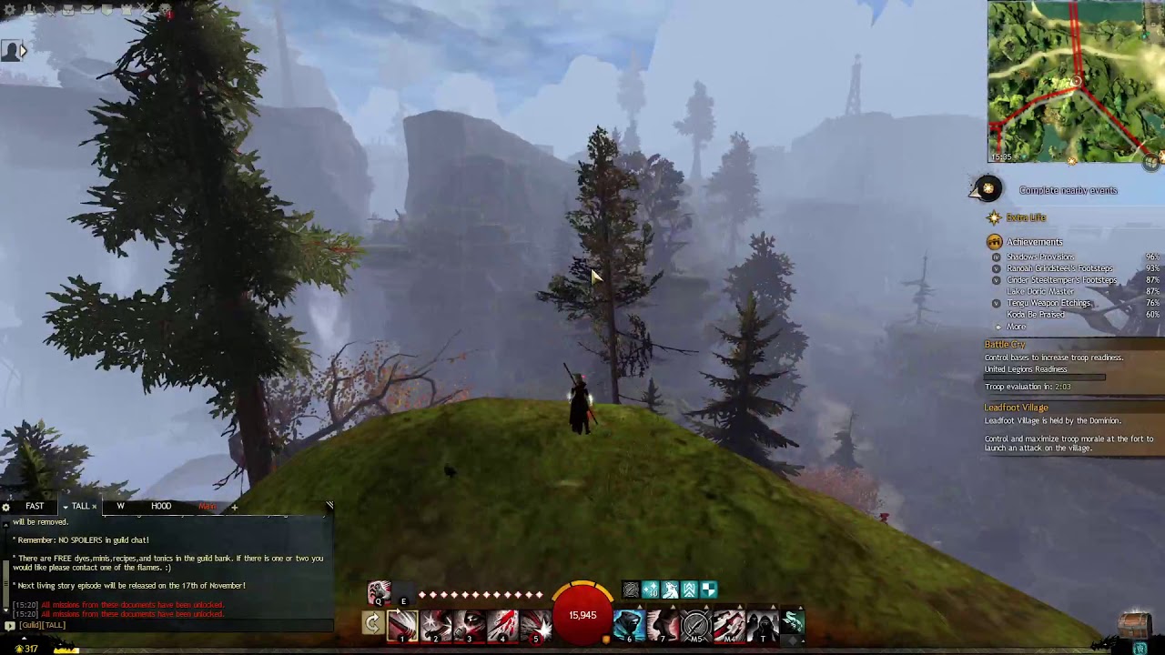 Guild Wars 2 (Tengu Weapon Etchings collection) - 01 Axe - YouTube