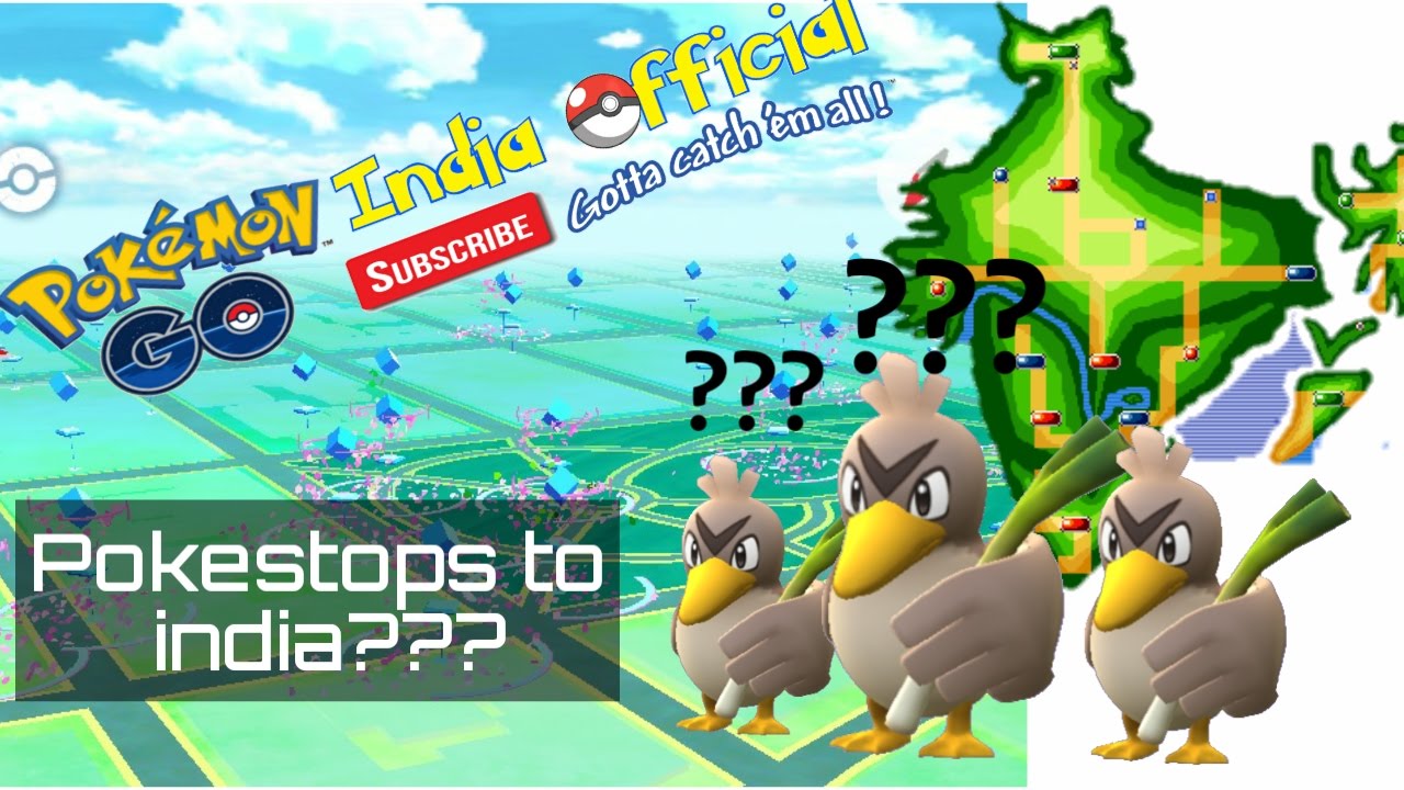Pokemon Go(Pokestops and Farfetch in India??) - YouTube