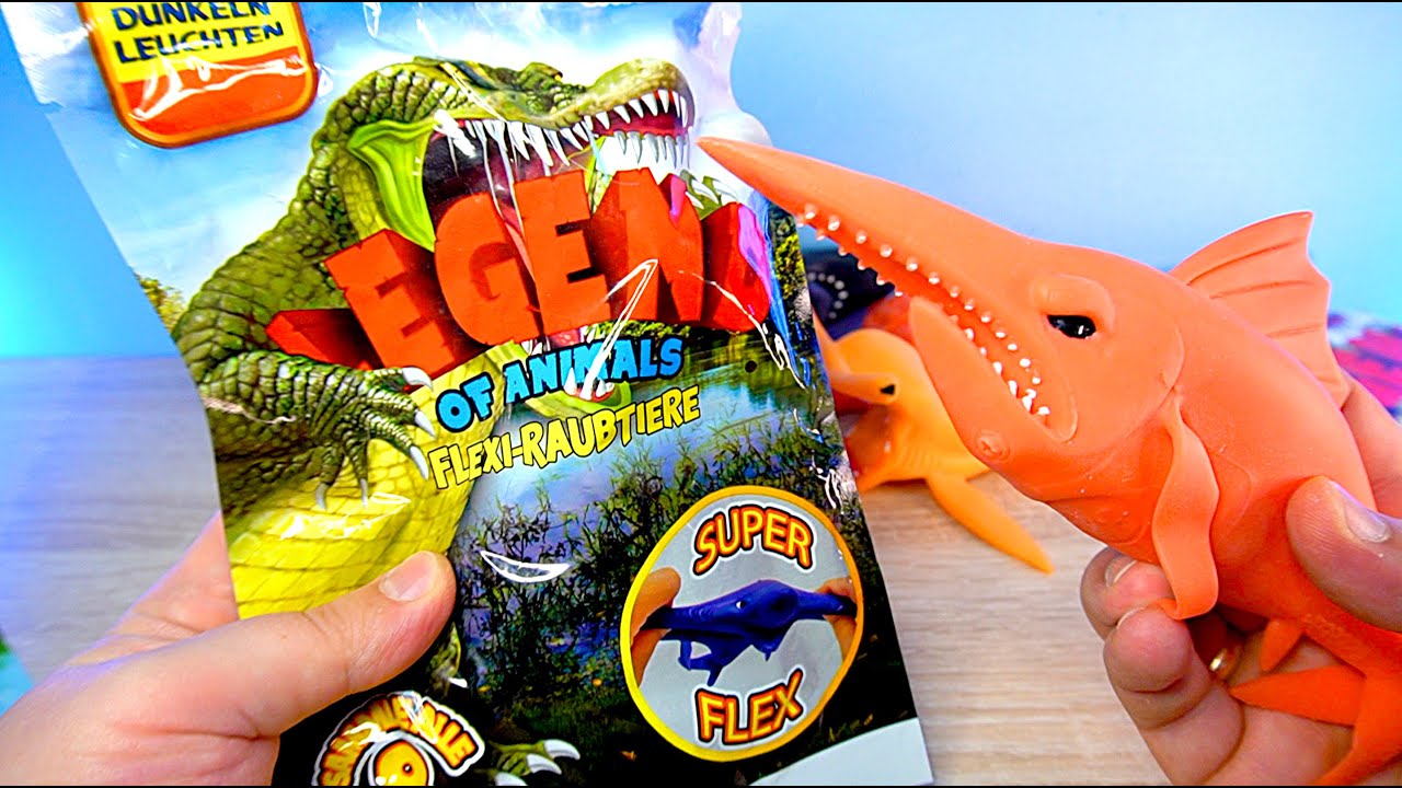 ТЯНУЧКИ АНТИСТРЕСС ANIMAL FLEX СЕРИЯ LEGEND OF ANIMALS SBABAM - YouTube