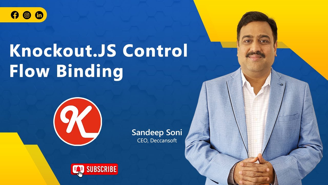 Knockout.JS Control Flow Binding - Knockout.JS - Part 7 - YouTube
