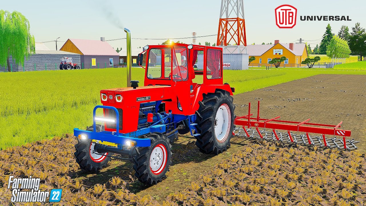 UTB NOU LA DISCUIT la FERMA din ROMANIA / FS 22 - YouTube