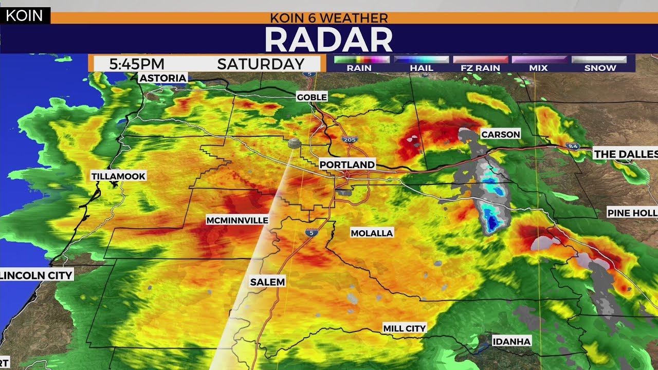 Weather forecast: Tracking thunderstorms across our region and PDX ...
