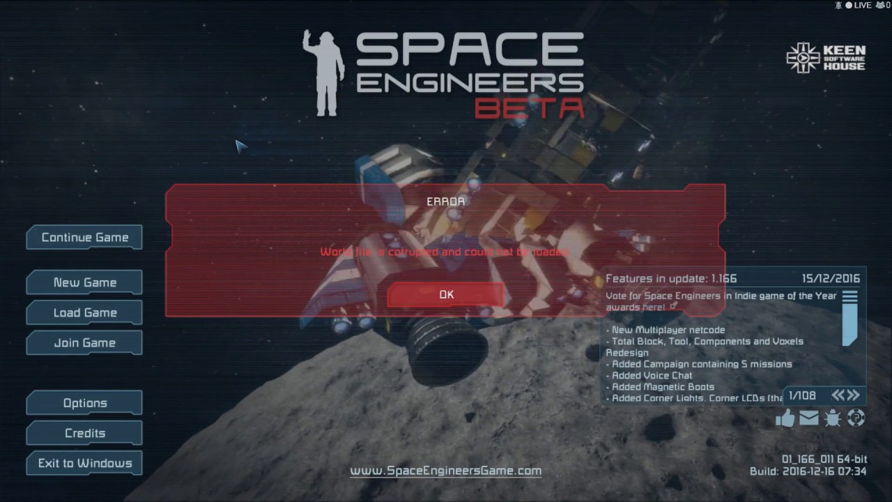 Space Engineers map resurrection - YouTube