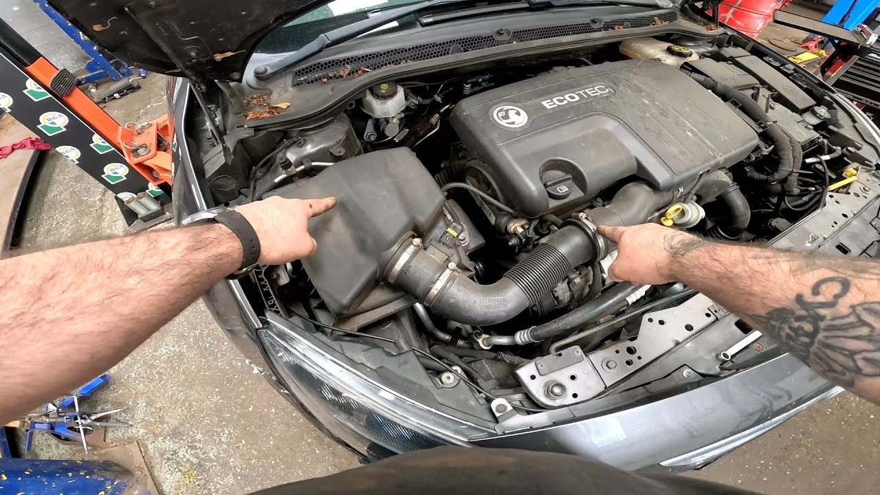 vauxhall astra j 1.7cdti ecoFLEX timing belt replacement - YouTube
