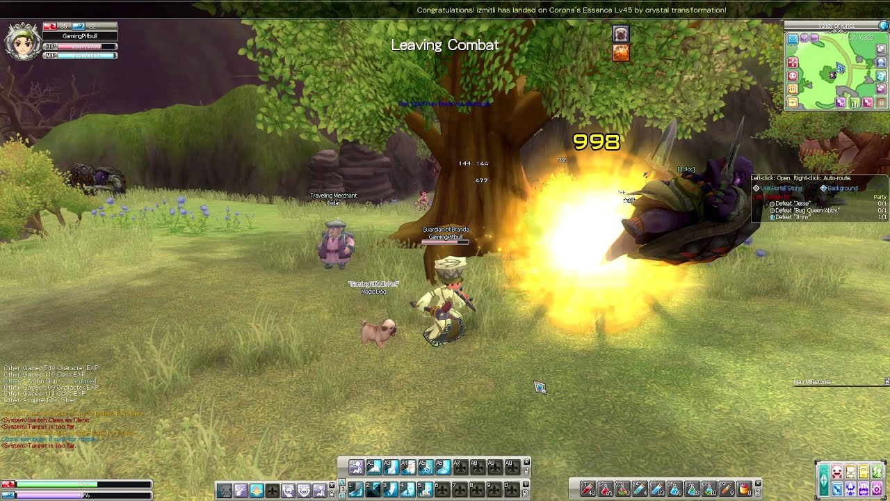 Eden Eternal (Free MMO) Cleric class gameplay - YouTube