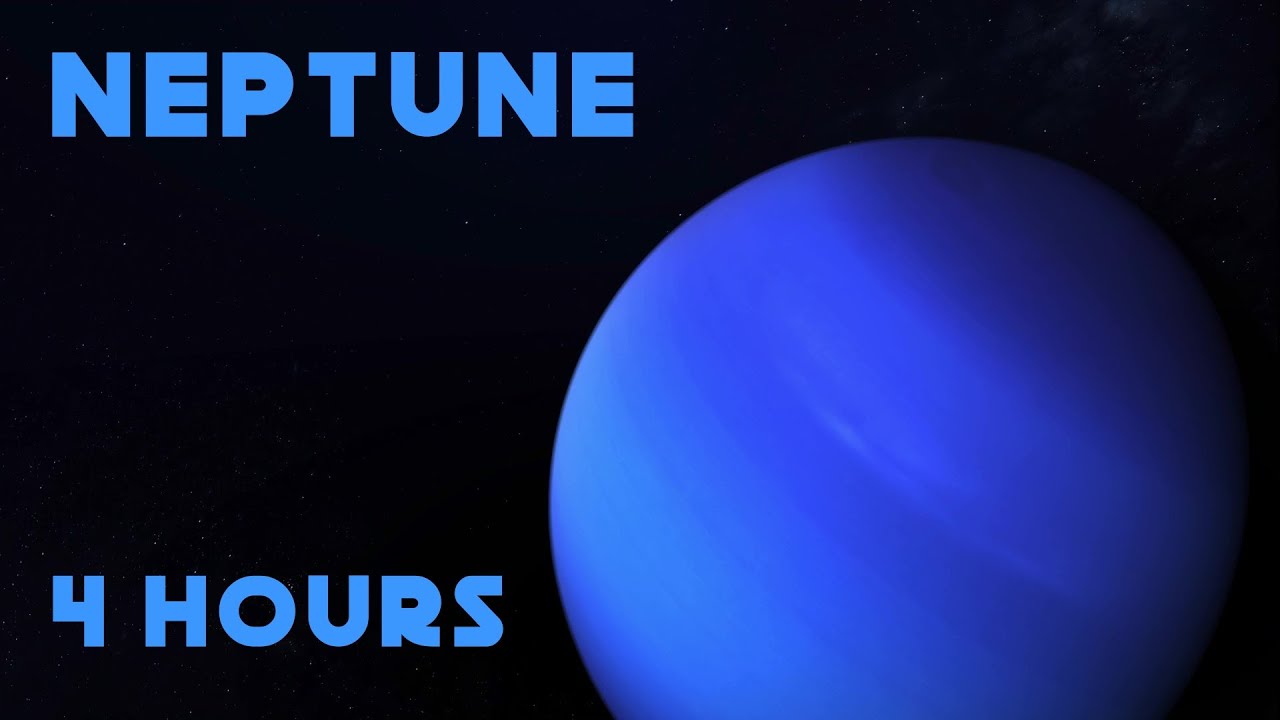 Sound of Neptune | 4 Hours of Space Ambient Sounds - YouTube