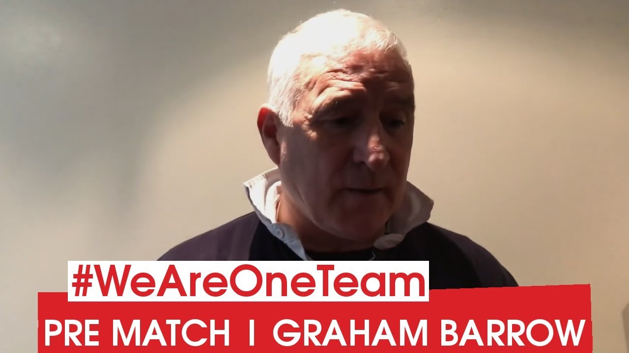 WATCH | Graham Barrow ahead of Boreham Wood - YouTube