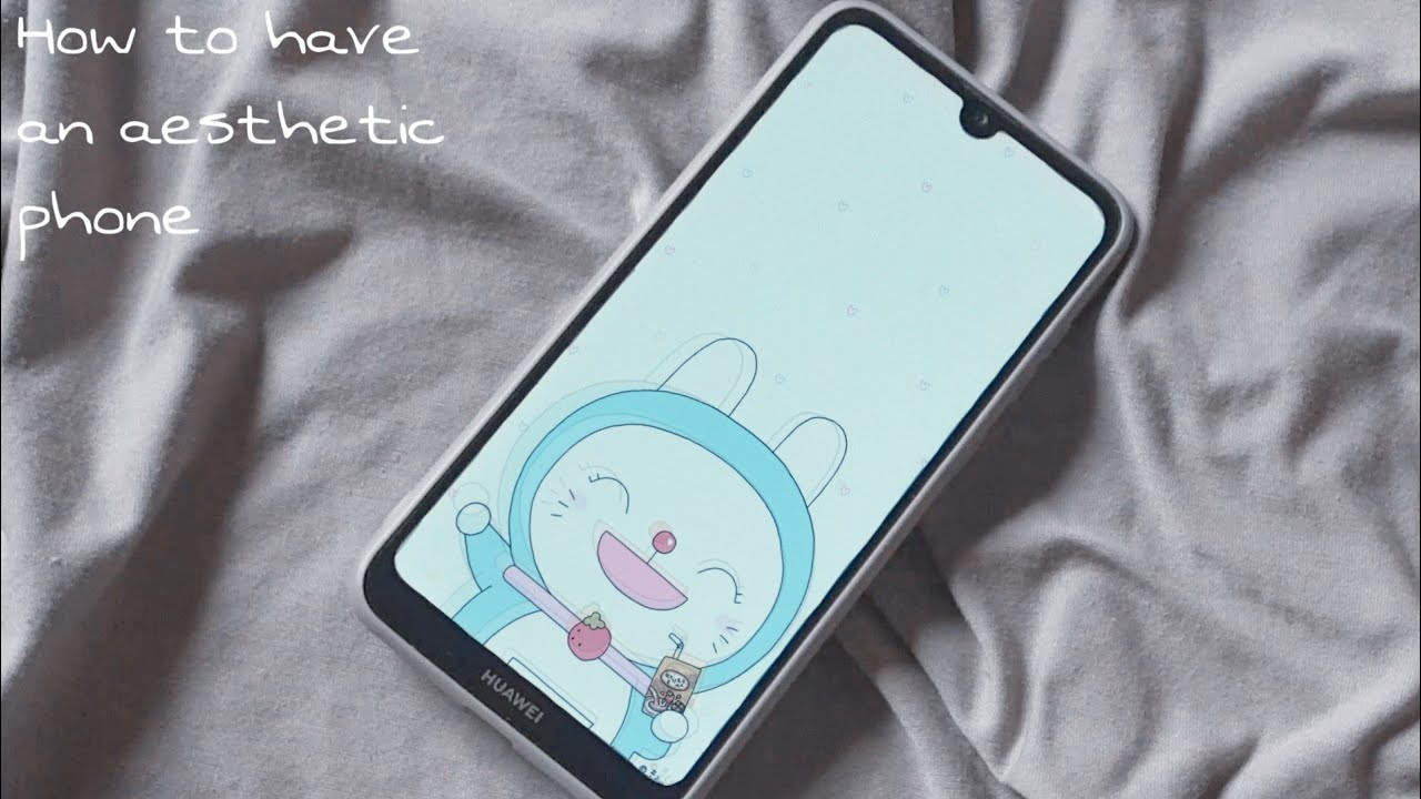 How To Have An Aesthetic Android Phone + How To Have A Live Lock Screen ...