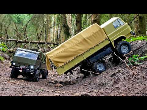 ПОДВЕСКА Татры в ХЛАМ ! 😮... Камаз оказался надежнее. RC OFFroad 4x4