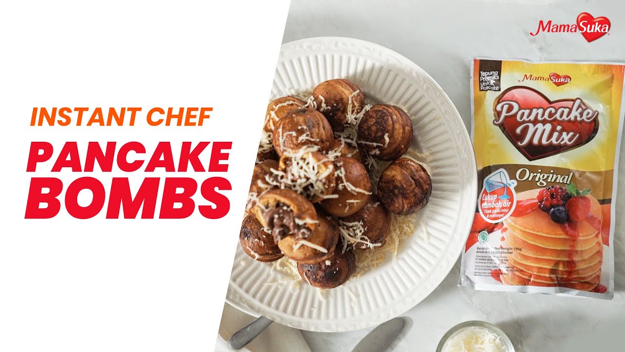 Pancake Bombs, Camilan Unik dengan Lumeran Coklat yang Menggugah Selera ...