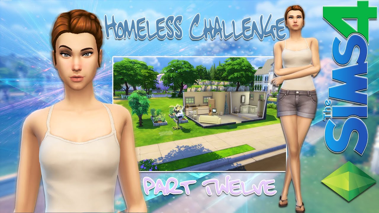 The Sims 4: Homeless Challenge | Part 12 - Let's Build! - YouTube