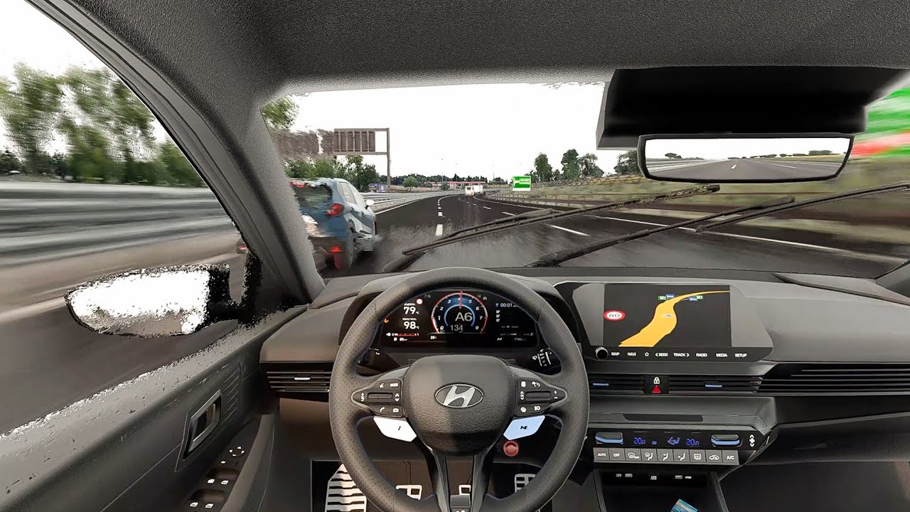 Driving HYUNDAI I20 Nline With Ultra Realistic Graphics Gameplay - ETS ...