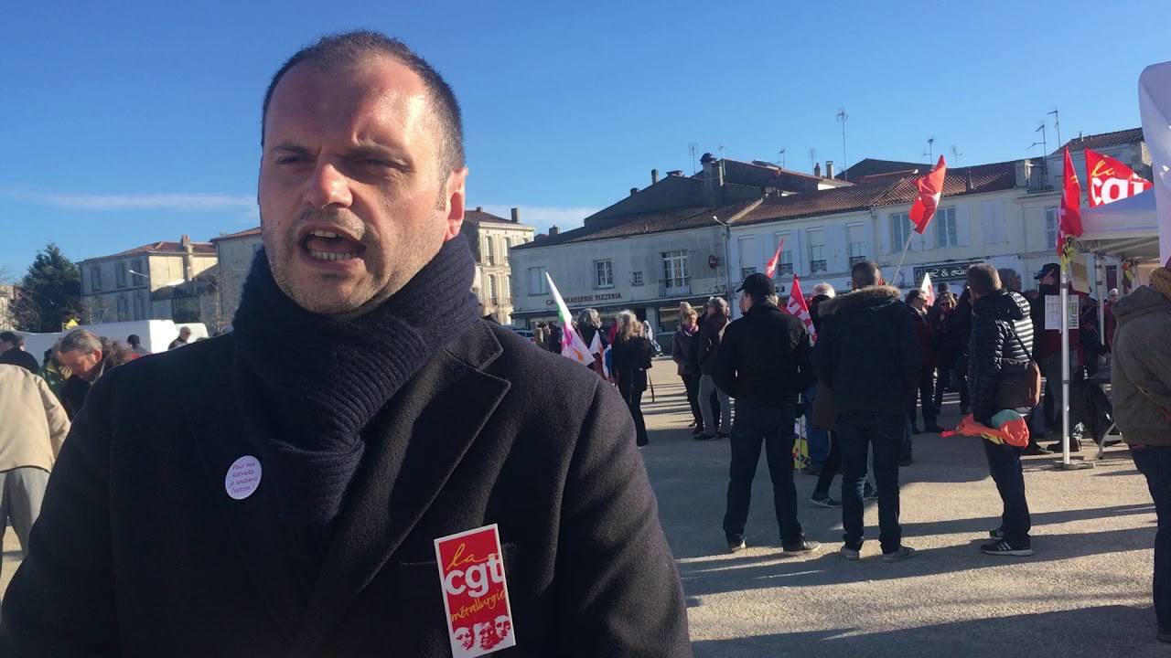 Nicolas Roulin, secrétaire général CGT Rochefort - YouTube