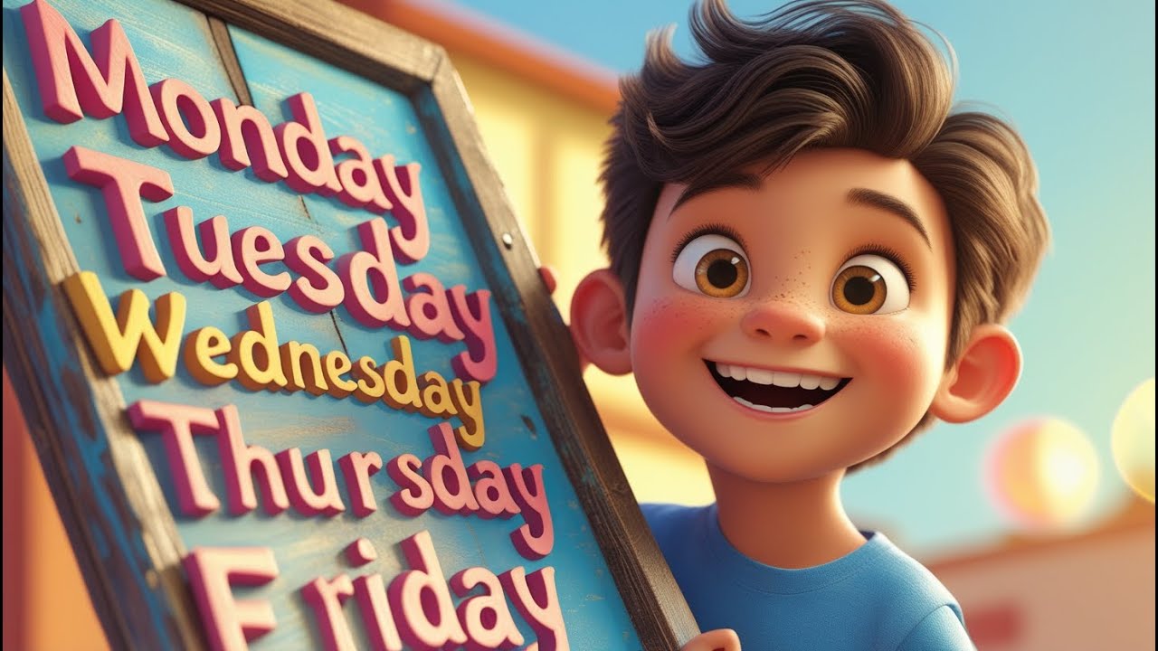 Learn the Days of the Week | Educational Song for Toddlers ...