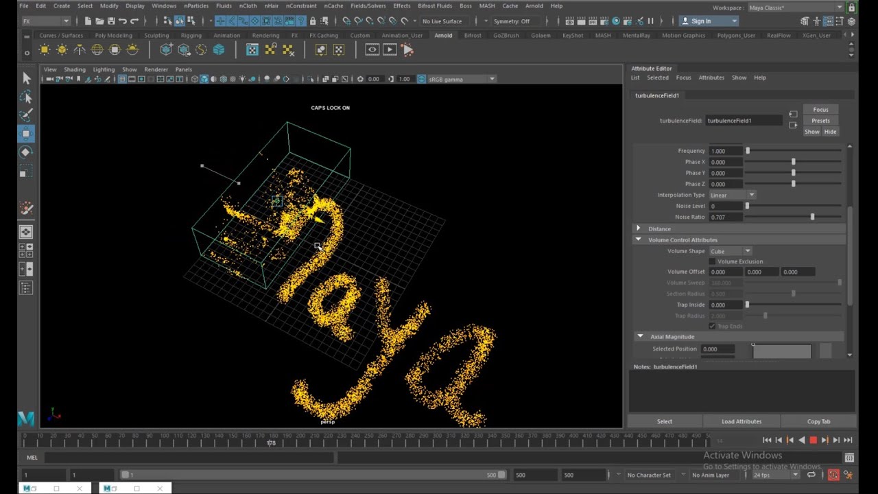 Introduction to Maya Particles - 2 - YouTube