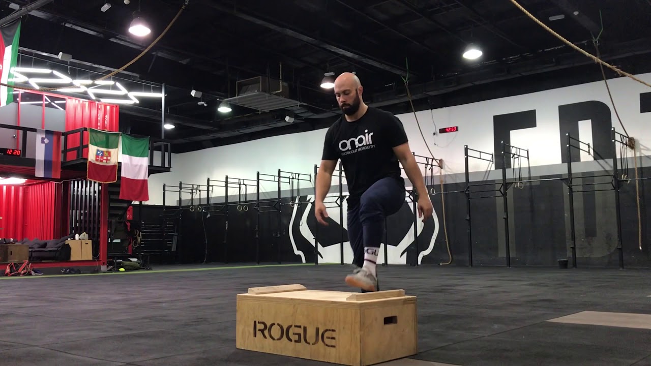Functional Strength - drop box bottom position hold - ON AIR - YouTube