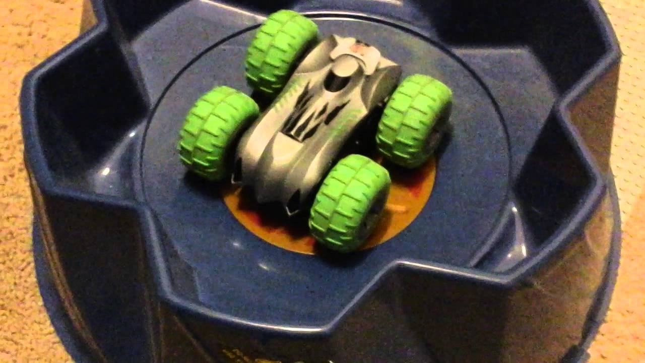 Flx micro drive rc car in beyblade arena - YouTube
