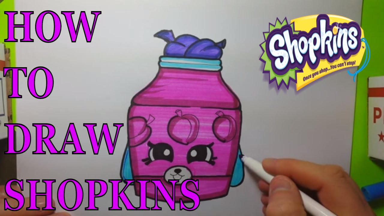Shopkins Special Edition Season 4 Jilly Jam Drawing Shopkins Toys ...