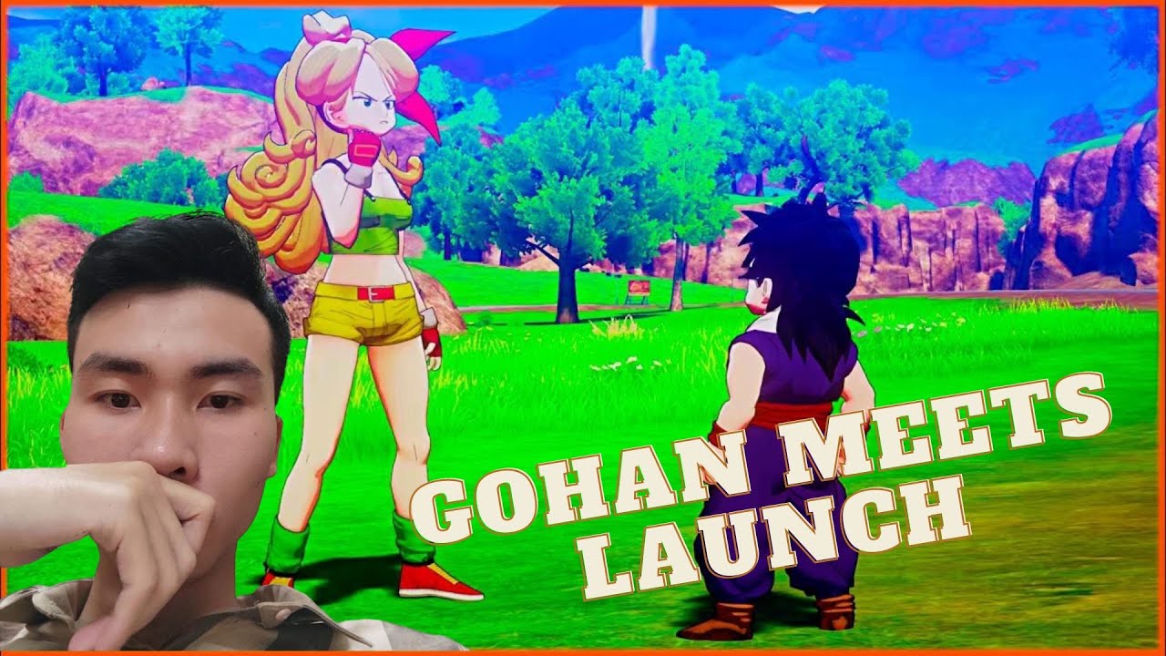 Dragon Ball Z Kakarot: Gohan gặp Launch/Gohan meets Launch - YouTube