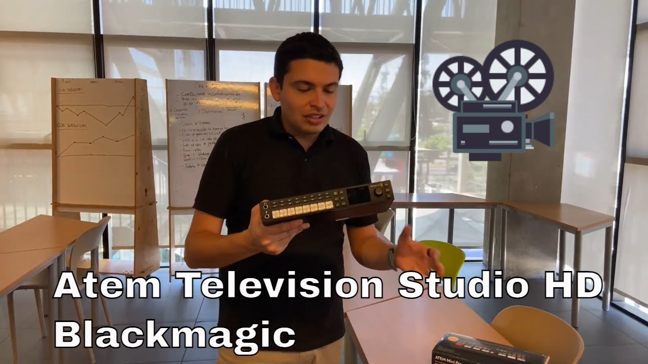 Tu Streaming Con Un Toque Pro Con Atem Television Studio Hd | Blackmagic - YouTube
