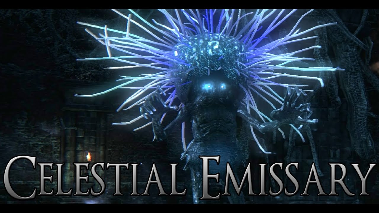 Bloodborne - Celestial Emissary - Boss Fight! - YouTube