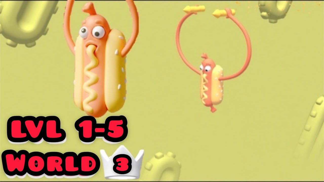 Spaghetti Arm Level 1-5 World 3 - YouTube