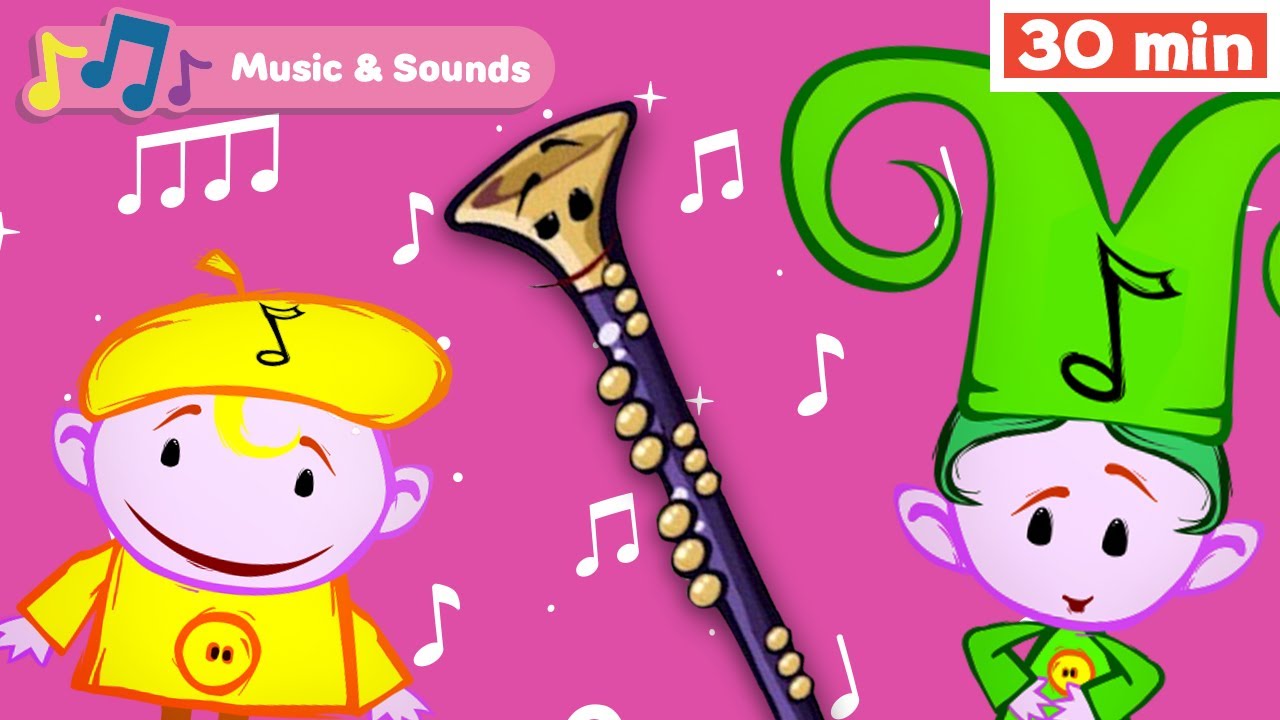 Learn Musical Instruments for Kids | Early Learning Videos with Music ...