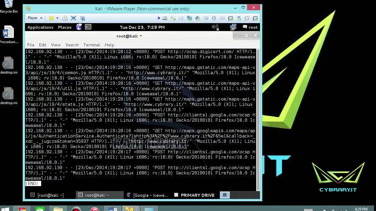 [M08] Sniffing Traffic - urlsnarf - YouTube
