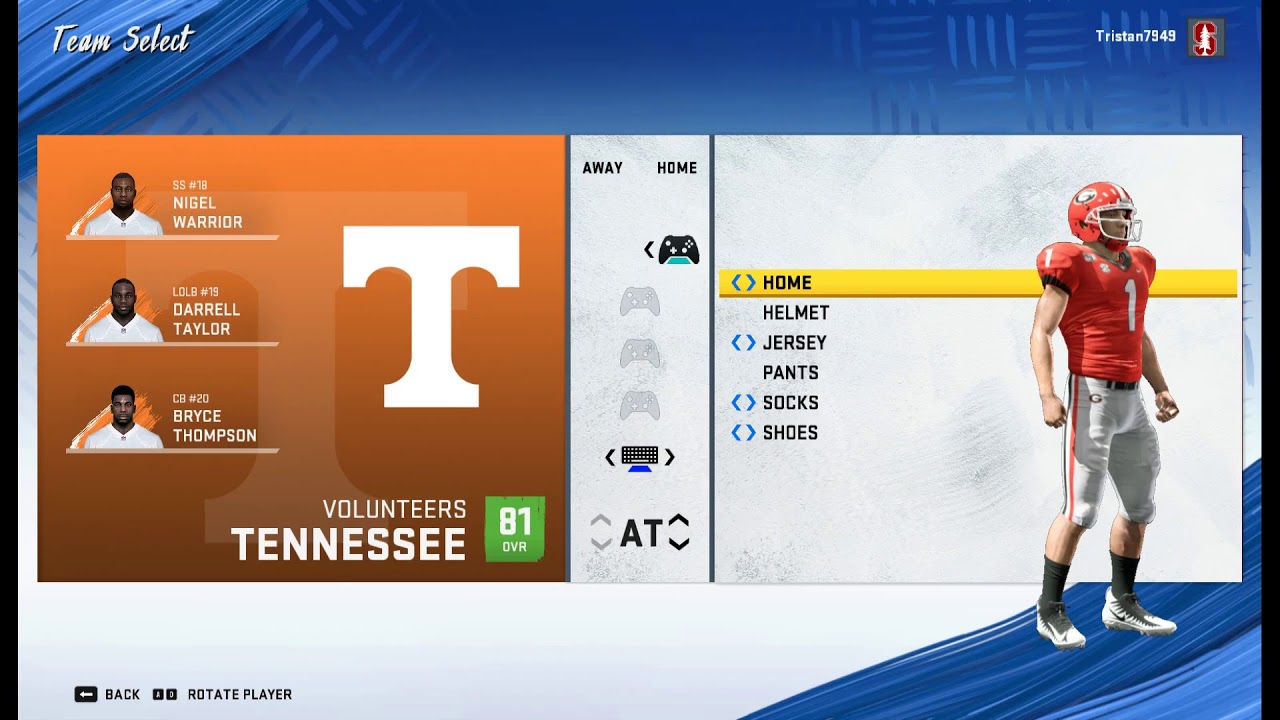 CFB20 mod for Madden NFL 20 on pc - YouTube