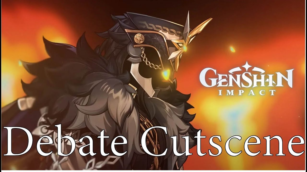 Genshin Impact - Capitano Debating Cutscene - YouTube