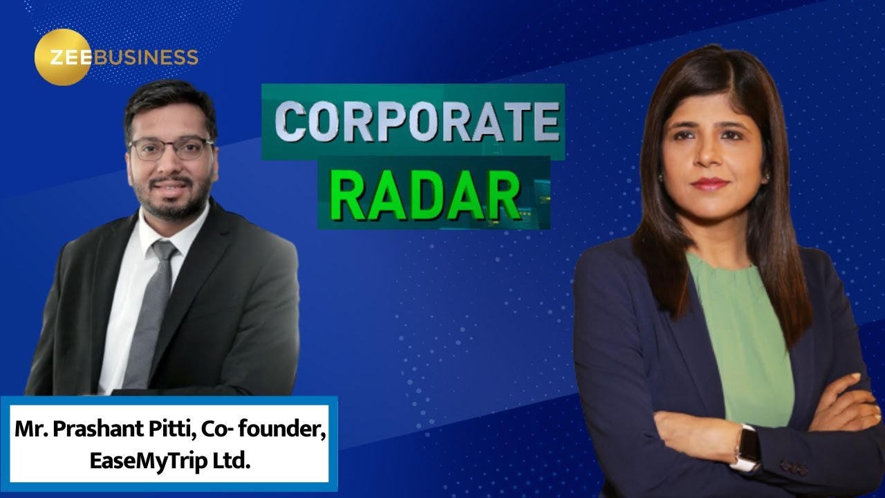 Mr. Prashant Pitti, Co-founder, EaseMyTrip Ltd In Talk With Zee ...