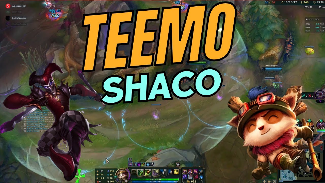 League of Laughs: Teemo and Shaco Edition - YouTube