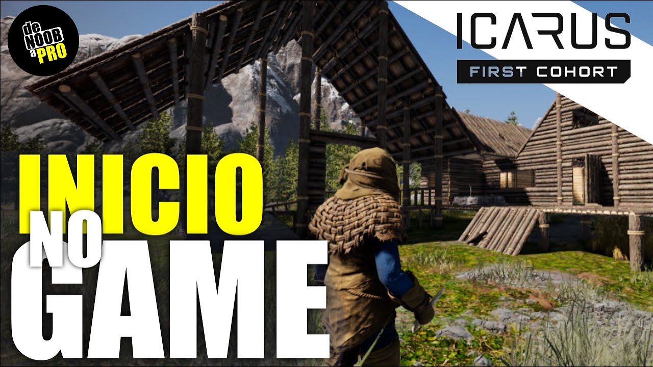 ICARUS INICIO GAME Construindo a Primeira Casa Open World - YouTube