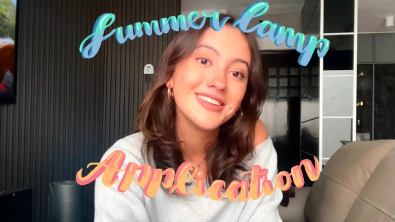 CAMP COUNSELOR APPLICATION IENA 2025 - YouTube