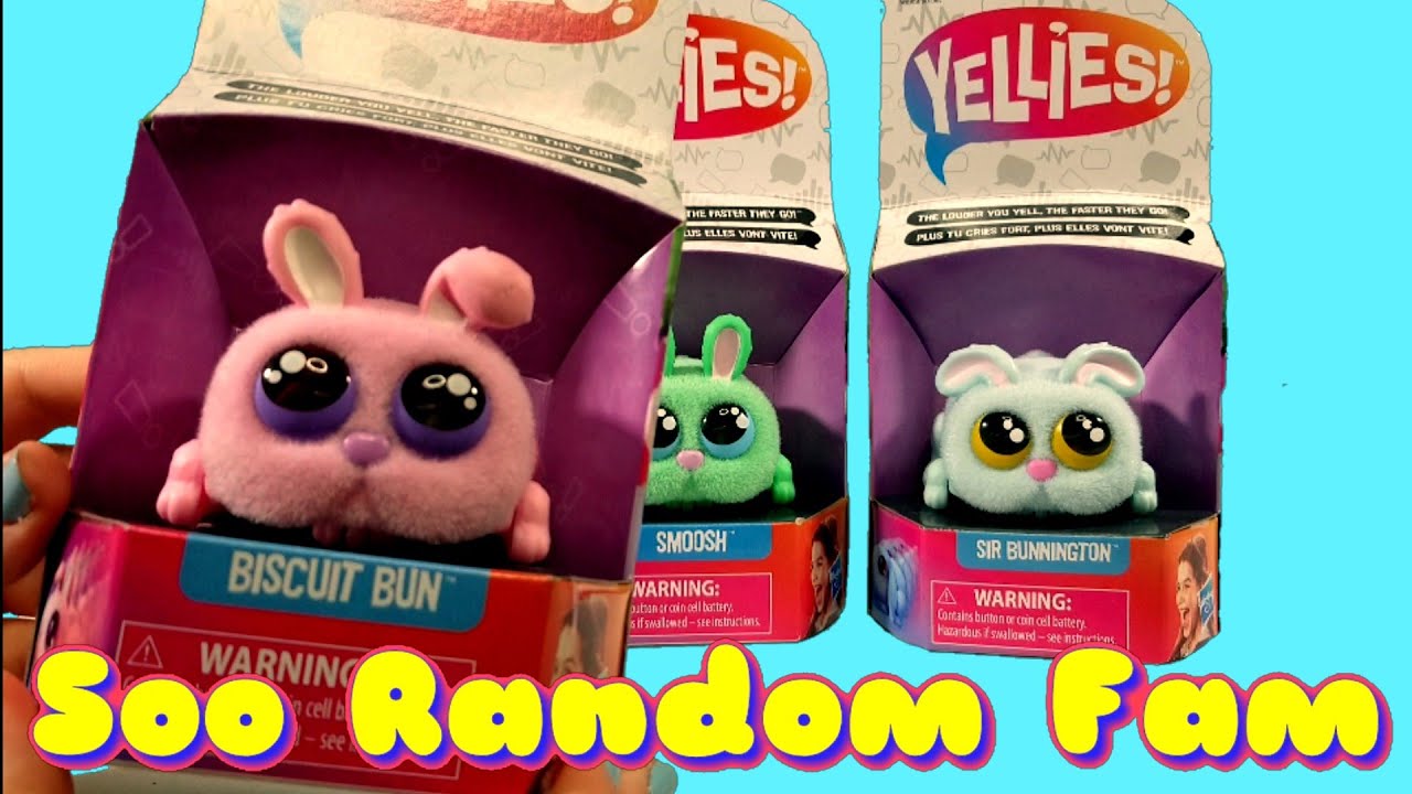 HASBRO Yellies Toy Unboxing | SooRandomFam - YouTube